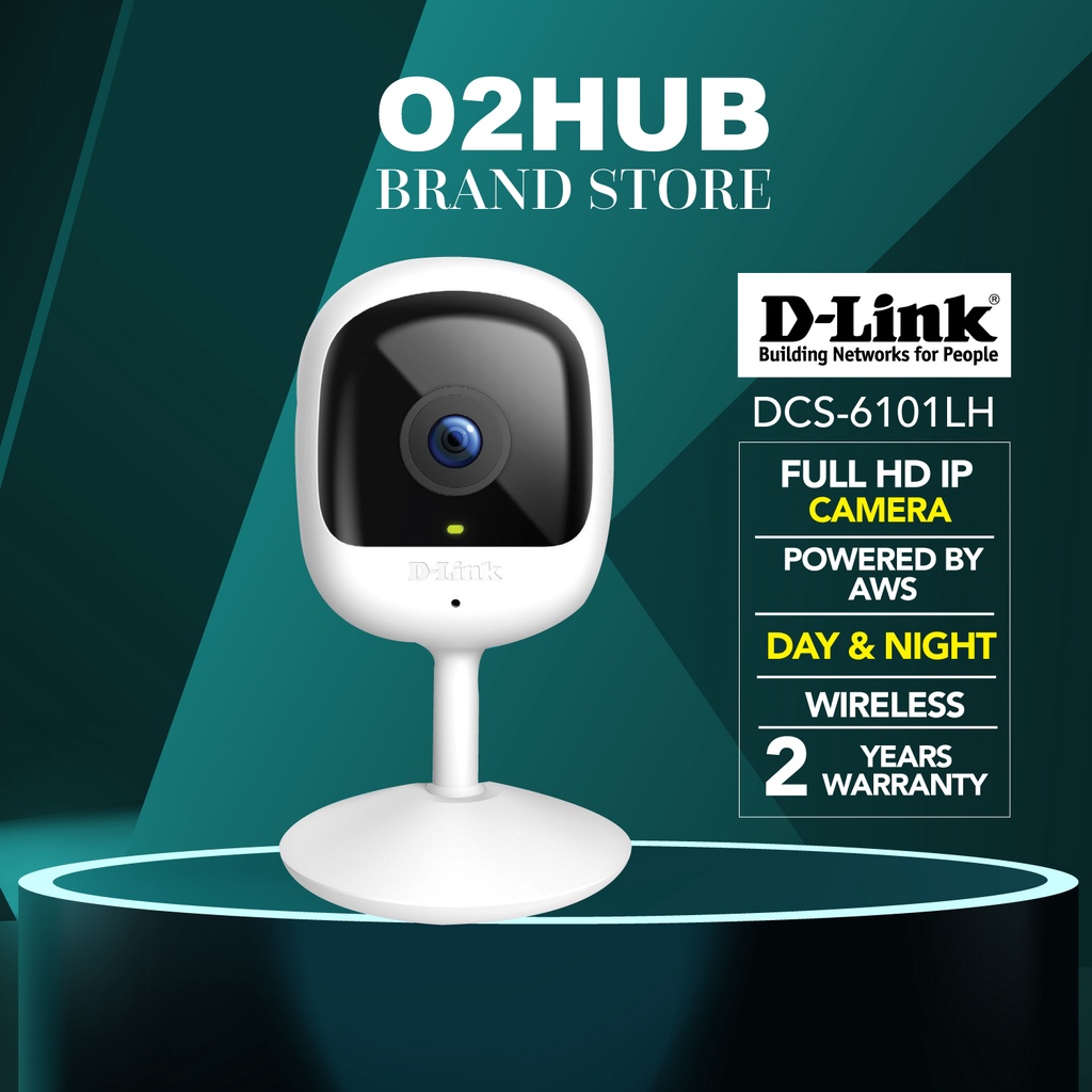 D-LINK DCS-6101LH Mini Full HD Wi-Fi IP Security Camera, Free Cloud ...