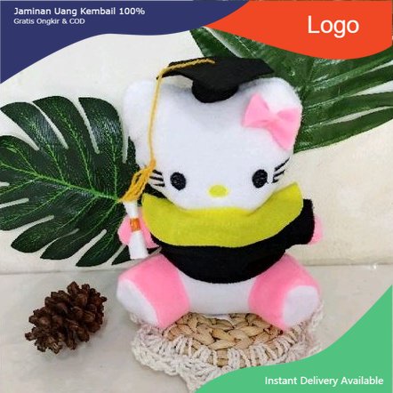 Hello kitty graduation doll / mini graduation hello kitty / claw ...