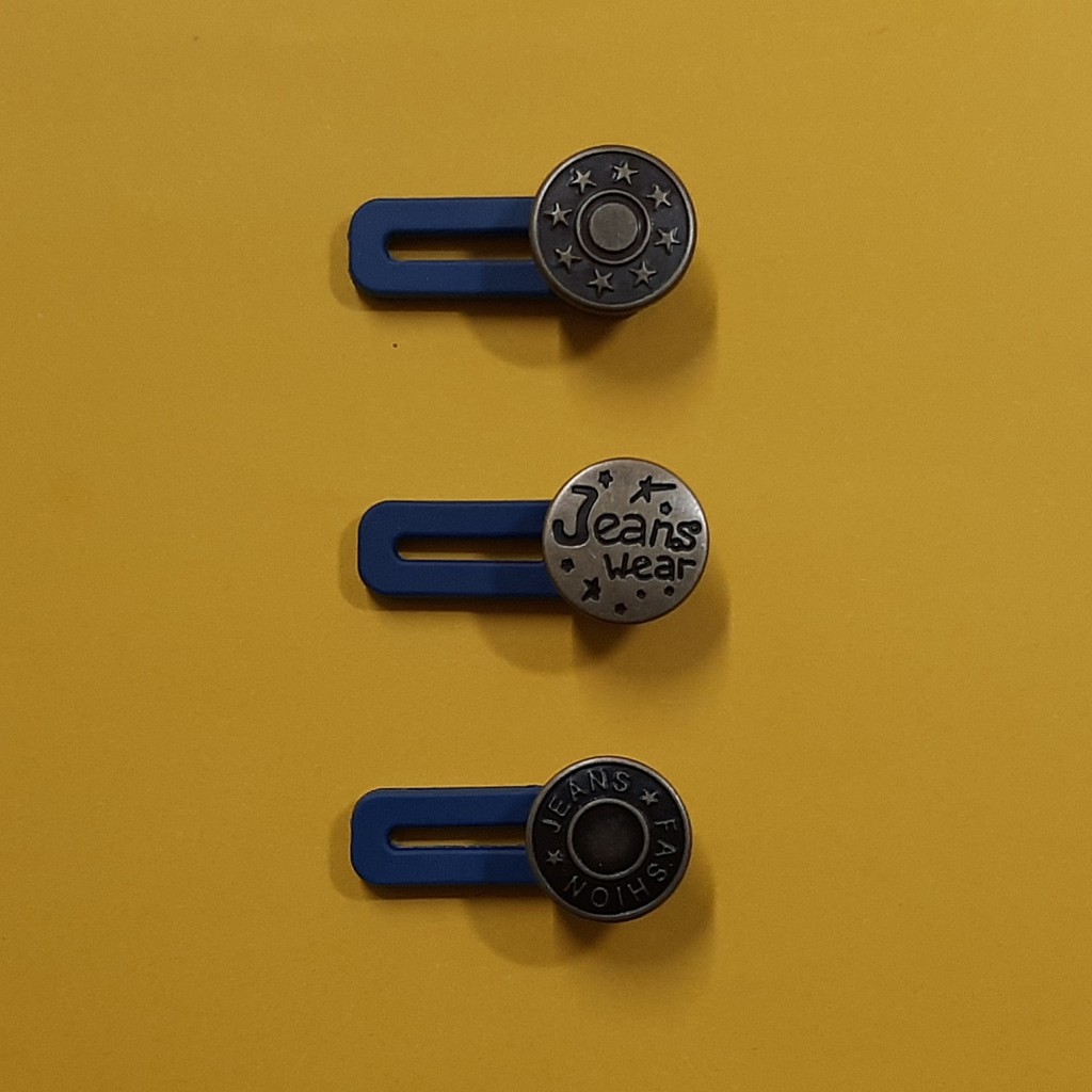 Jeans Pants Saver 3pc-set Waistband Extender Expander *RANDOM DESIGNS ...