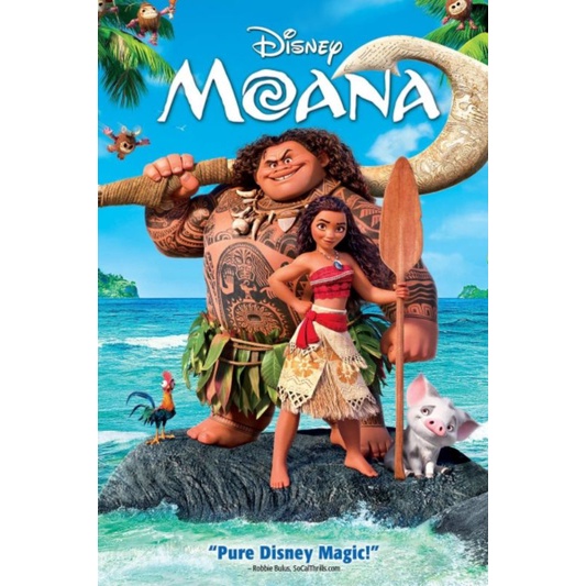 MOANA DVD (2016) | Shopee Singapore