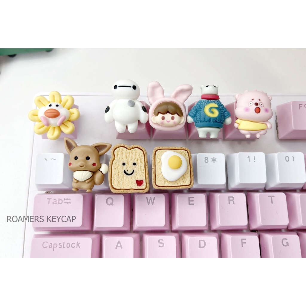 Keycap NEW!!! Cute Cartoon Character PBT | Shopee Singapore
