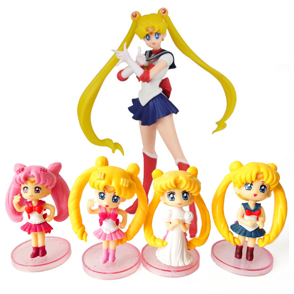 Set of 05 Sailor Moon models - Sailor Moon (Model 03) | Shopee Singapore