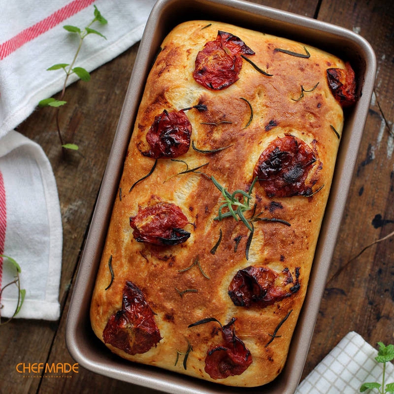 CHEFMADE 9-Inch Rectangle Loaf Pan Non-Stick Oblong Bread and Meat ...