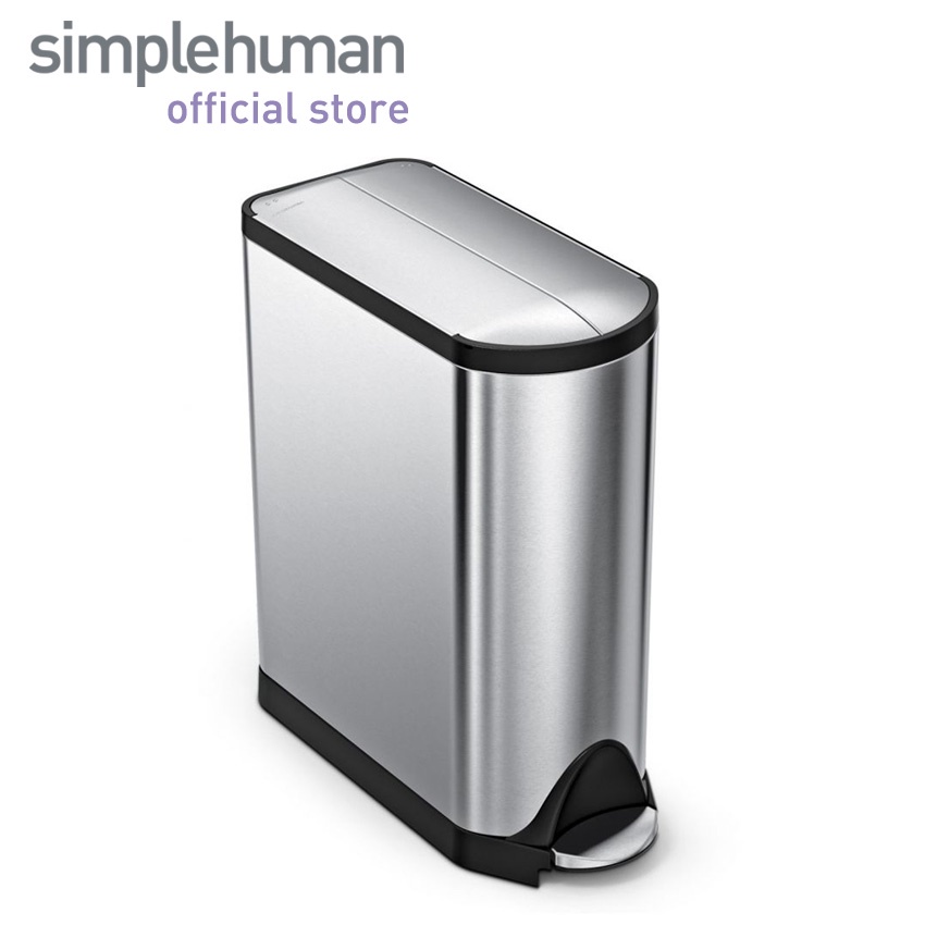 simplehuman 45L Butterfly Step Trash Bin | Shopee Singapore