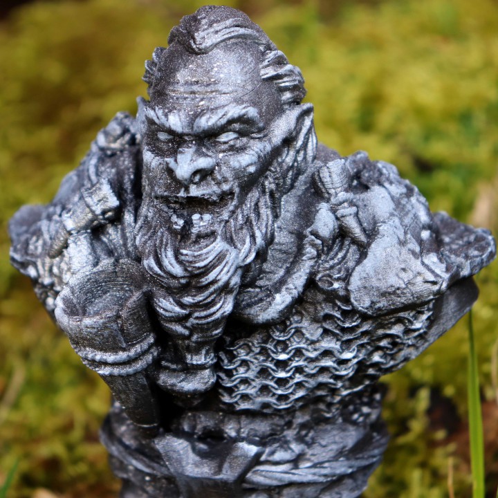 Mythical Dwarf 3D Printed Head Statue | Shopee Singapore
