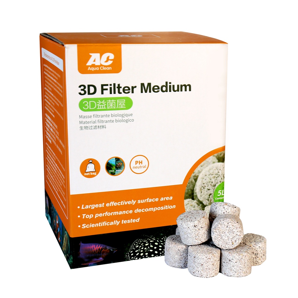 Aqua Clean 3D Filter Media (1L) | Shopee Singapore