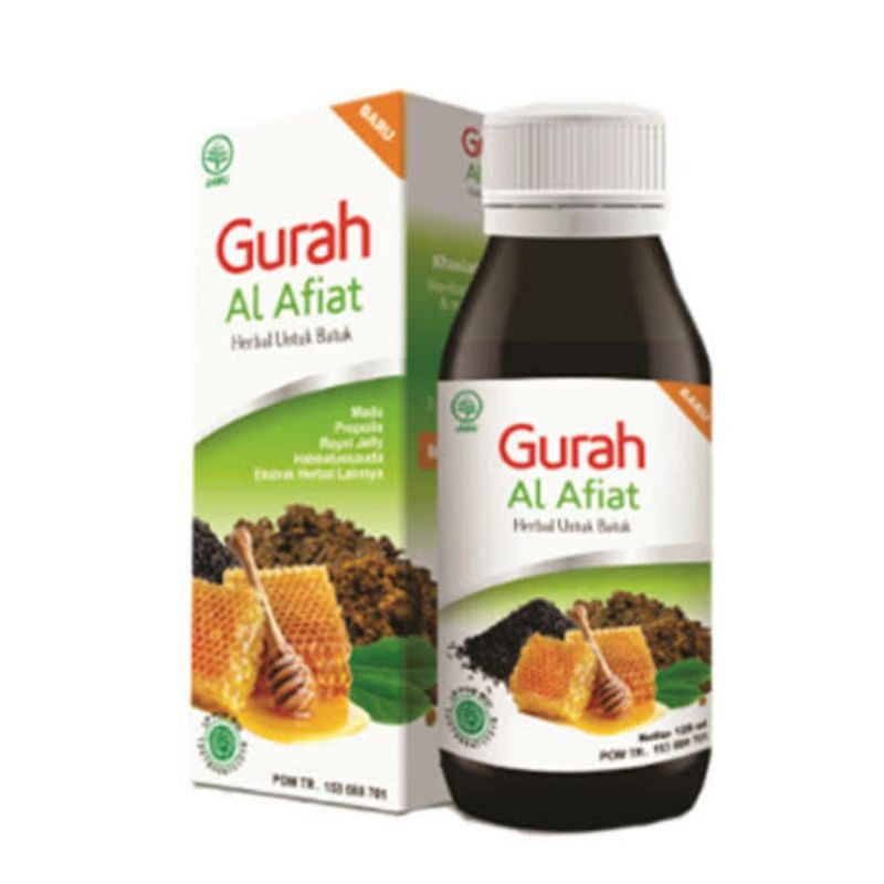 Herbal Cough and Asthma Syrup Gurah Al Afiat Syrup 125 ml | Shopee ...