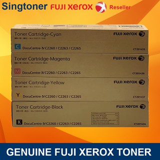 [Original] Fuji Xerox Fujifilm Toner Cartridge for DocuCentre-IV C2260 ...