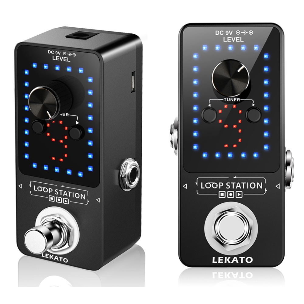 Lekato Guitar Pedal Effect Looper Switcher Box Unlimited True Bypass ...
