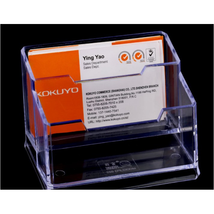 2-storey mica Shelf For Namecard Business card Business Desk Office ...