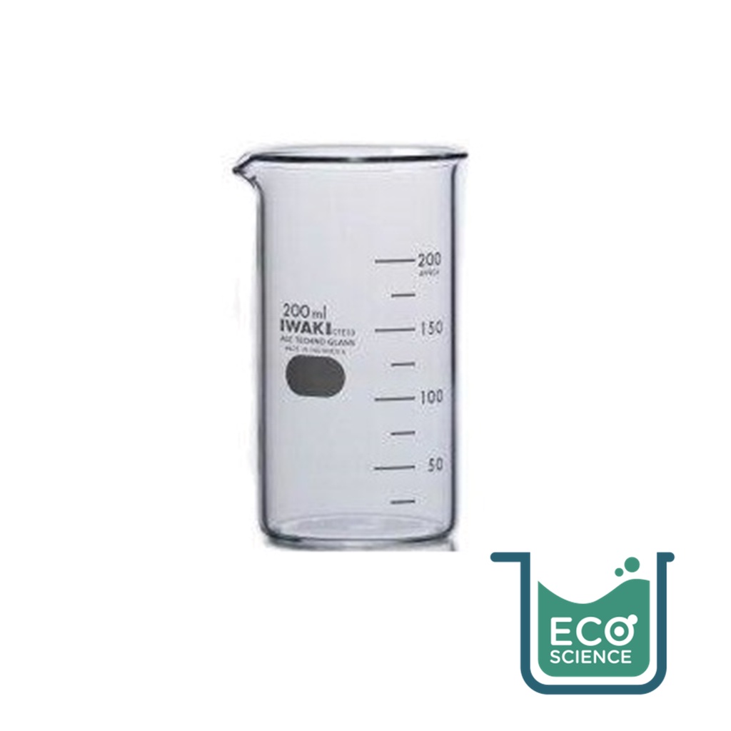Beaker Tall Form, Thick Wall, IWAKI (50ml - 1000ml) | Shopee Singapore