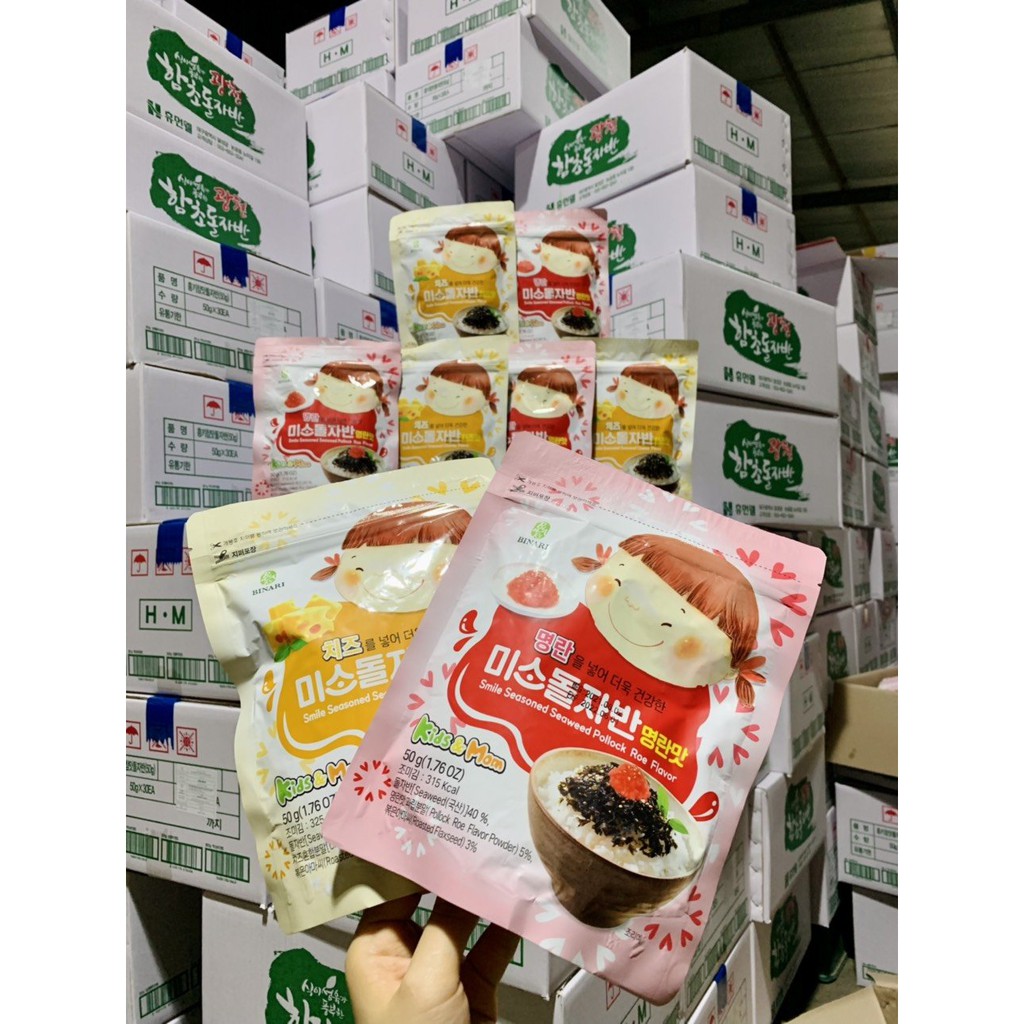 Humanwell Laughing Baby Korean instant rice shredded seaweed with ...