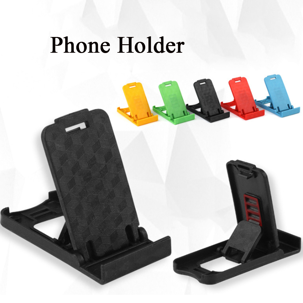 Phone Stand for Desk - Plastic Foldable Tablet Stand Multi-angle Pocket ...