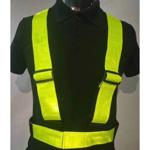 Heavy duty reflective tape reflector safety motor vest | Shopee Singapore