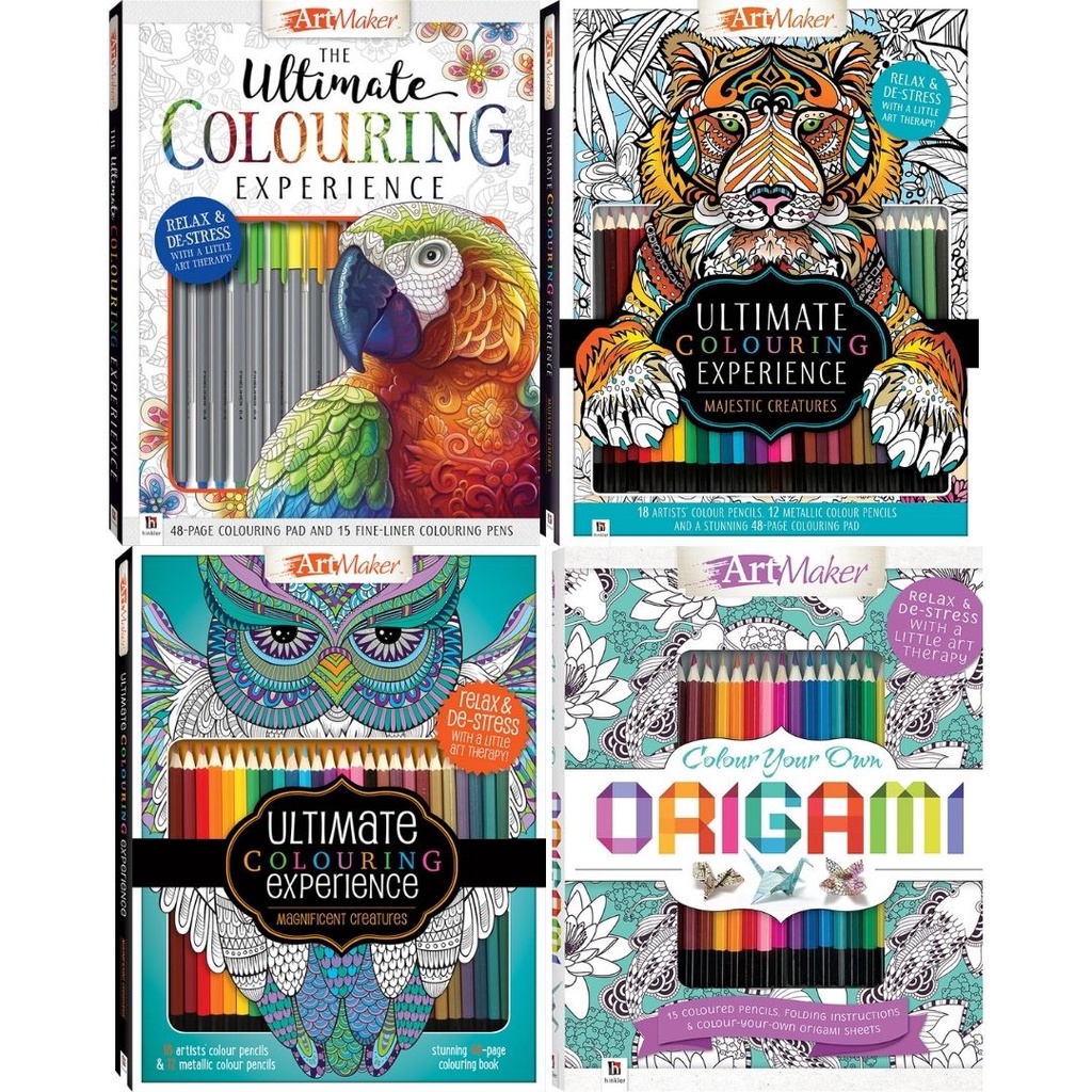 Ultimate Colouring Experience: Majestic Creatures/Ultimate Colouring ...