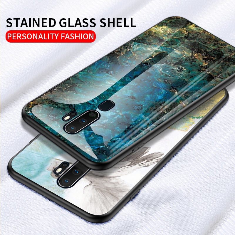 Oppo A9 A5 2020 R15 Pro F9 A7 R9 Plus Marble Ultra-Thin Gradient ...