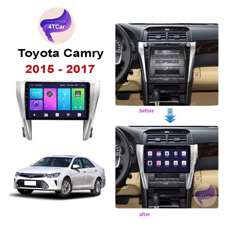 Toyota Camry 2015-2017 10 inch faceplate with android screen | Shopee ...
