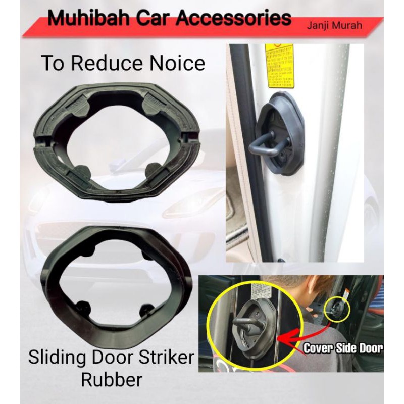MPV Sliding Door Striker Rubber For Alphard Vellfire Estima Hiace | To ...