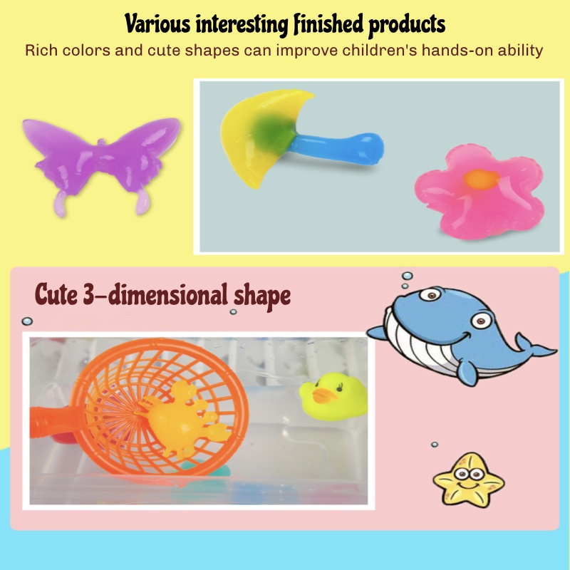 Magic Water Elves Kids DIY Craft Water Aqua Jelly Gel Montessori ...