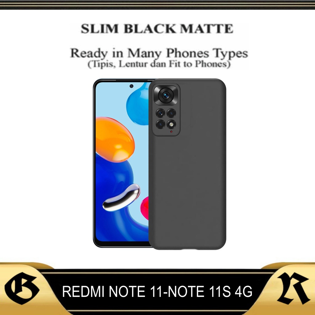 PROMO Case XIAOMI REDMI NOTE 11 4G, NOTE 11S 4G Premium Slim Matte ...