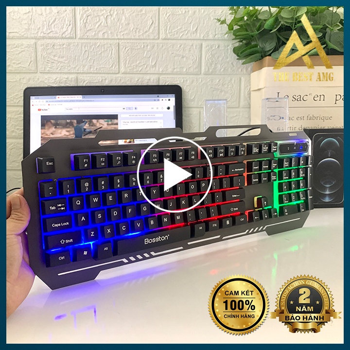 Bosston K380 Trans-Led Keycap Computer Keyboard Mechanical Keyboard ...