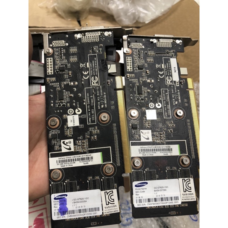 Vga - gt620, gt625 video card installed with sync tree and pc | Shopee ...