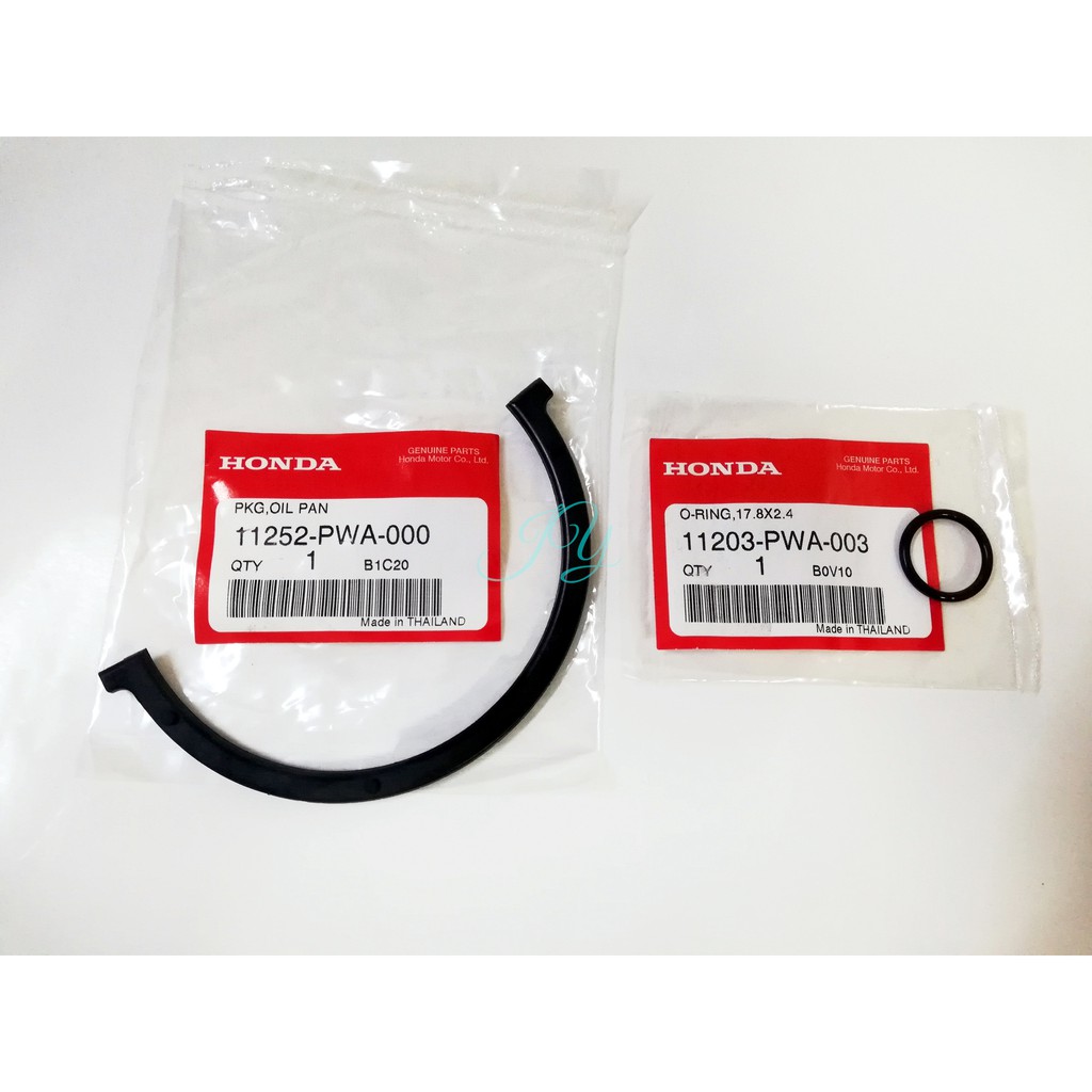 Honda City SEL TMO T9A Jazz / Civic FC TEA 1.5 Turbo Oil Pan Gasket + O ...