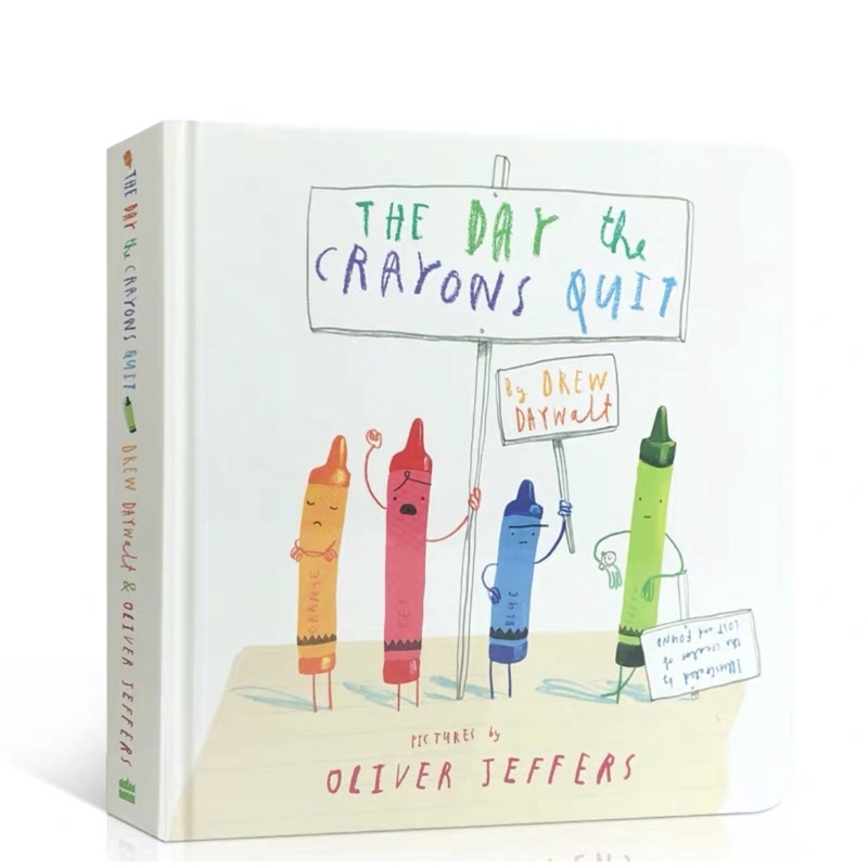 Promo! The Day The Crayons Quit by Drew Daywalt (Author), Oliver ...