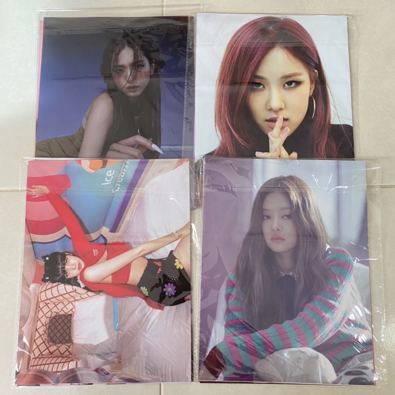 BLACKPINK 4+ 1 Photobook official Jisoo poster set | Shopee Singapore