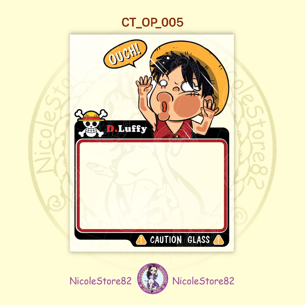 旧款Old models Road Tax Sticker Japanese Manga Cartoon Animation One ...