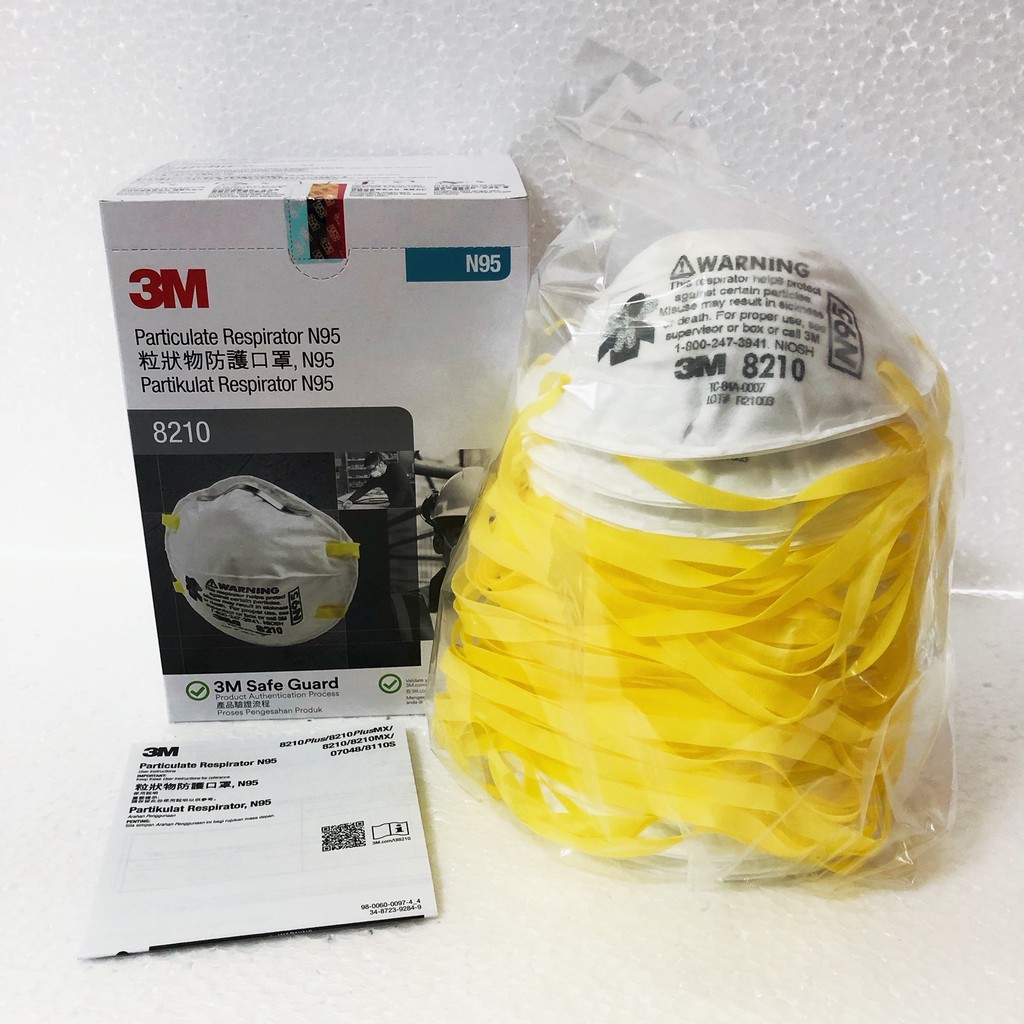 3M 8210 N95 Particulate Respirator (1pc) | Shopee Singapore