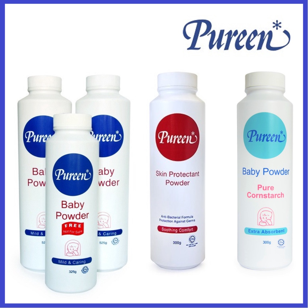 Pureen baby Powder Skin Protectant Powder Pure Cornstarch Powder ...