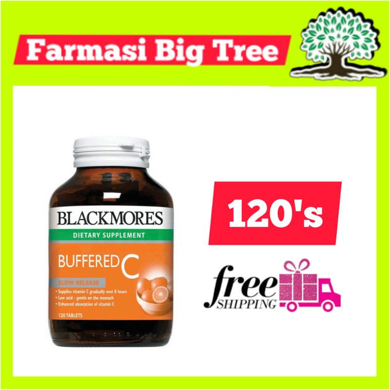 Blackmores Buffered C 120 tablets (Vitamin C) | Shopee Singapore