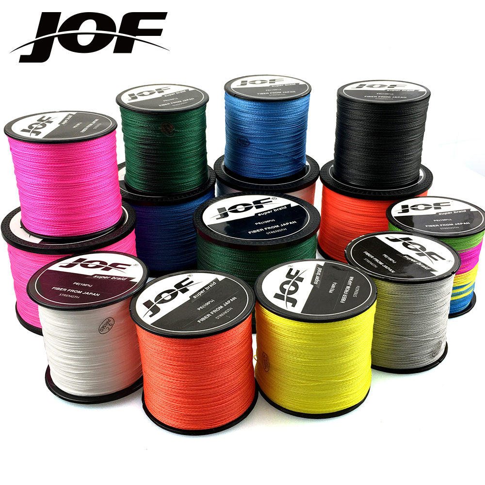 JOF Braid Line 18 28 35 40 50 60 80LB 4 Strands Japan PE Braided Line ...