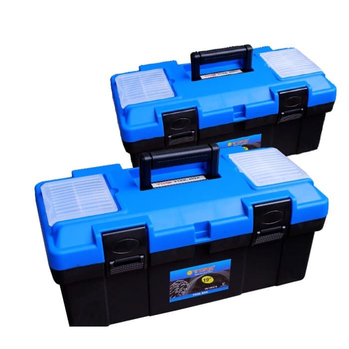 Tora Tool Box Kit PVC 19"/toolbox - 48x23x21 cm | Shopee Singapore