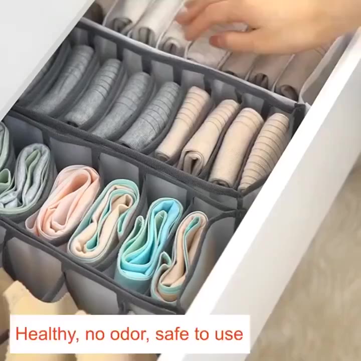 10grid Bra Jeans Organization Storage Box Closet Organizer Clothing ...