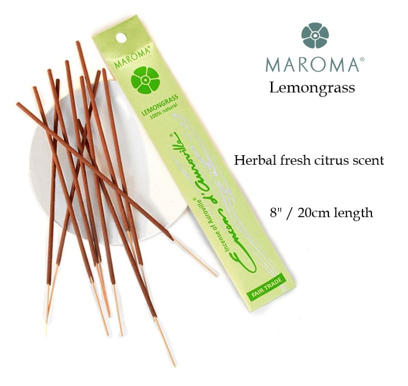 Maroma Encens - Lemongrass (10 Incense Sticks) | Shopee Singapore