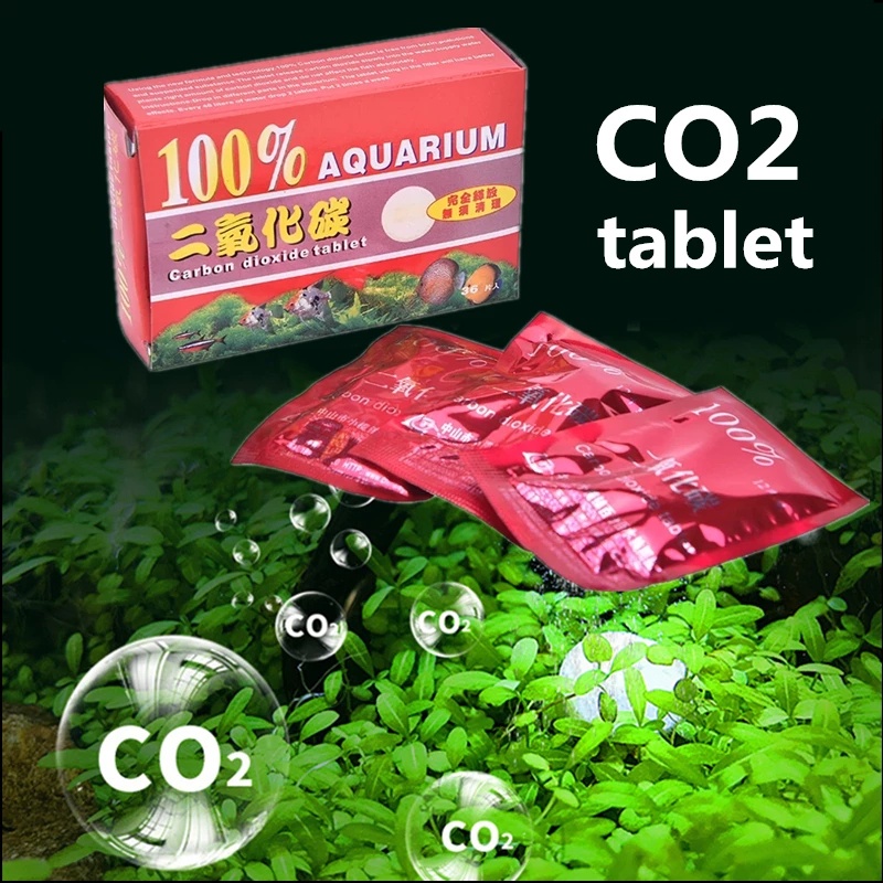 3pack/ Box Fish Tank Co2 Tablets Carbon Dioxide CO2 Diffuser Tablets ...