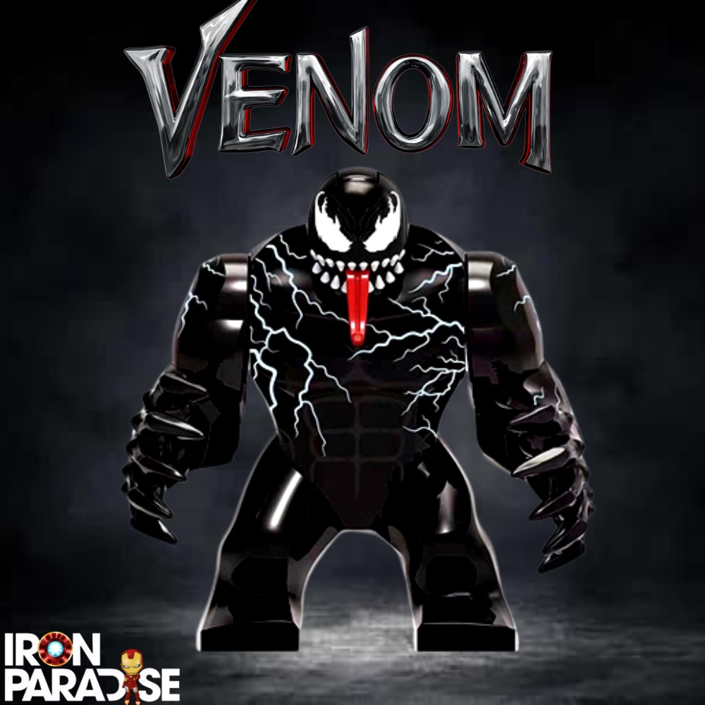 Venom Marvel Superhero Lego Minifigures Eddie Brooke | Shopee Singapore