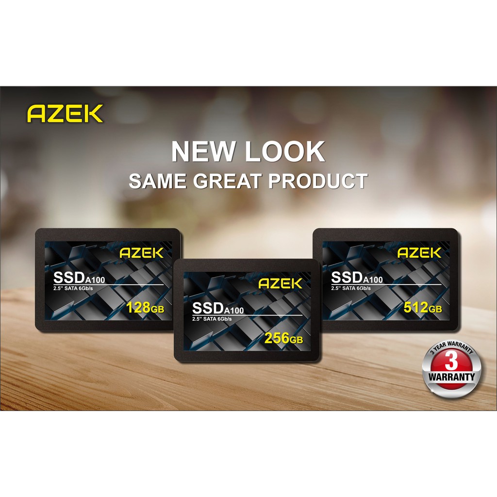 AZEK A100 Consumer SATA Solid State Drive, 2.5" Slim & Portable Drive ...