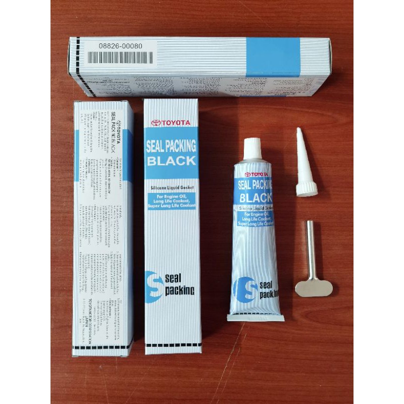 Toyota Silicone Liquid Gasket Gum Seal Packing (Black gum) | Shopee ...