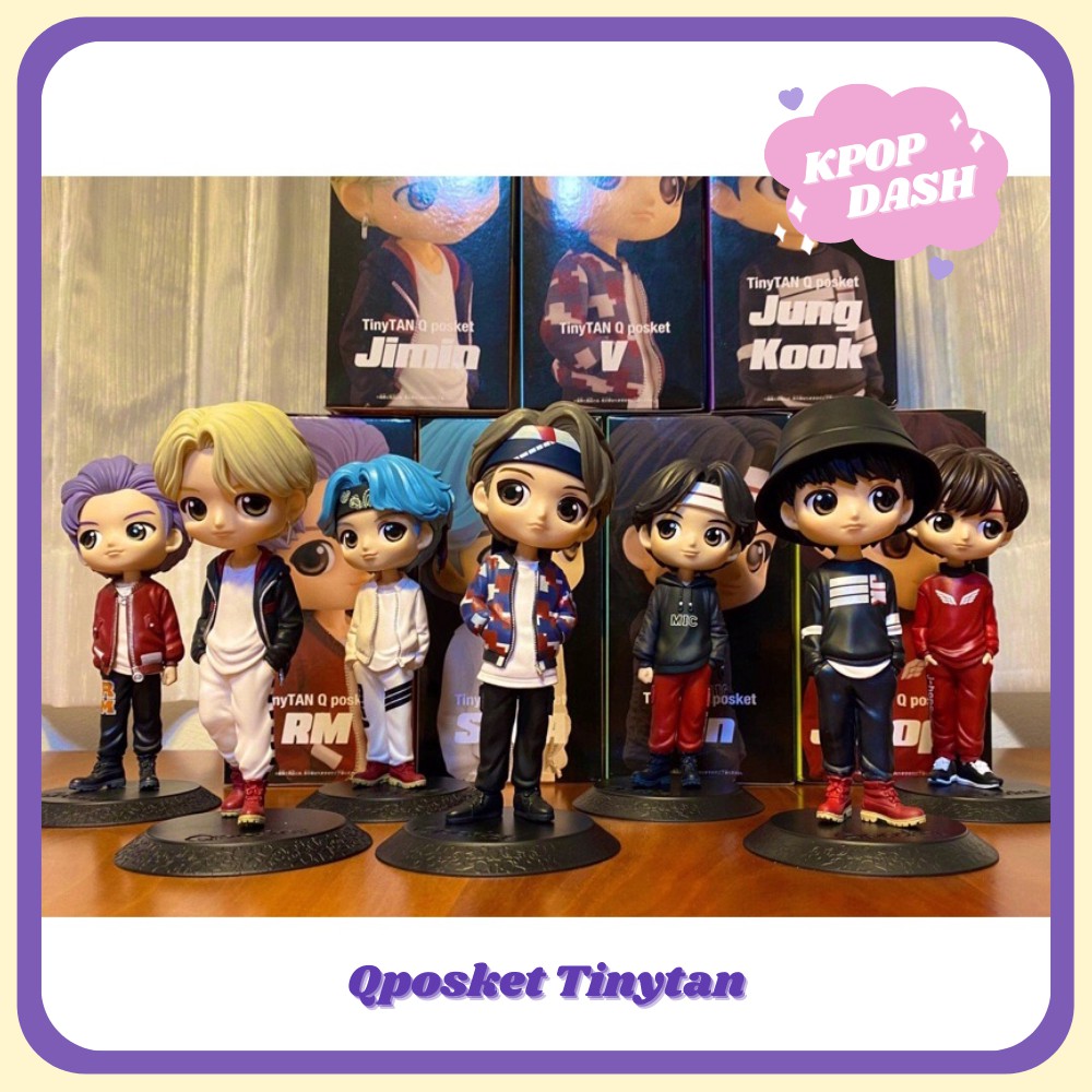 Kpop - Official BTS Qposket Tinytan Figure Limited Japan Original | Shopee Singapore