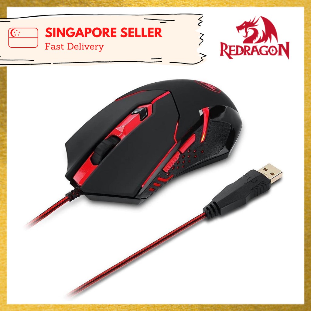 Redragon Centrophorus M601-3 3200DPI Gaming Mouse | Shopee Singapore
