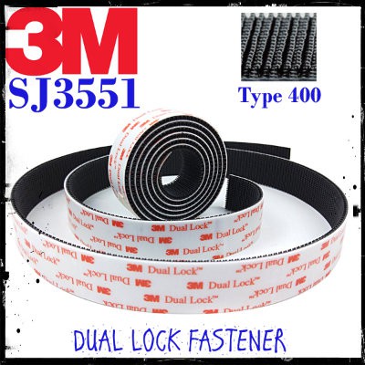 👉[SG READY STOCK] 3M Dual Lock ™ Reclosable Fastener SJ3551 - Black ...