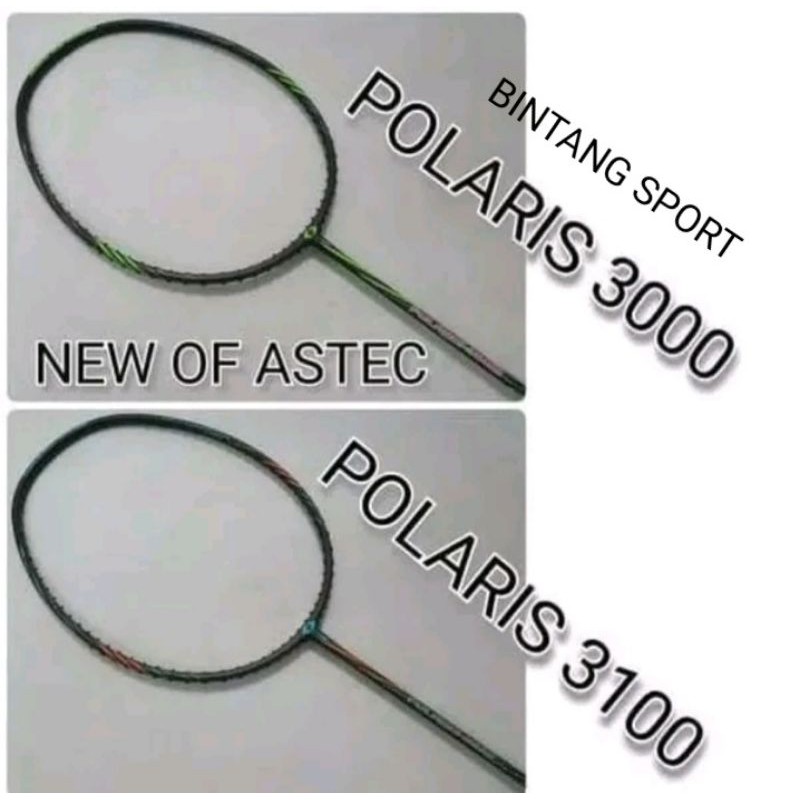 Astec POLARIS 3000&3100 100% ORIGINAL BADMINTON Racket | Shopee Singapore