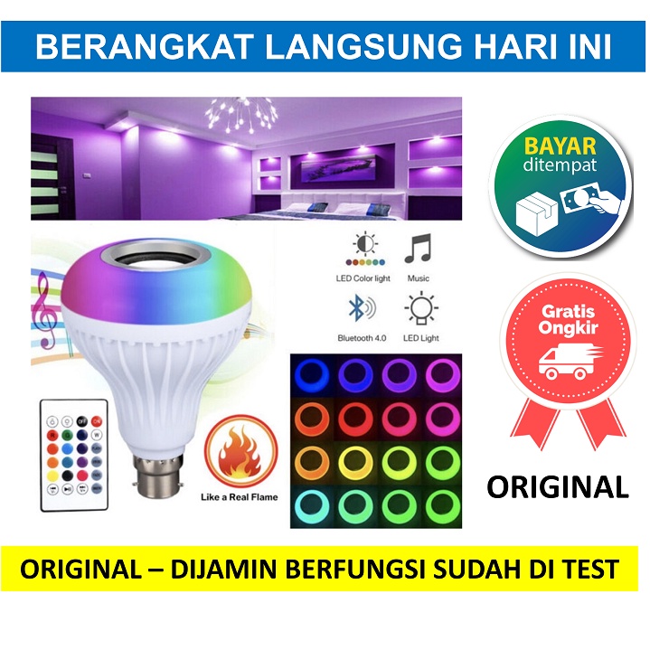 Bluetooth Music Light Vanstar Wireless Bluetooth Speaker RGB LED Music ...