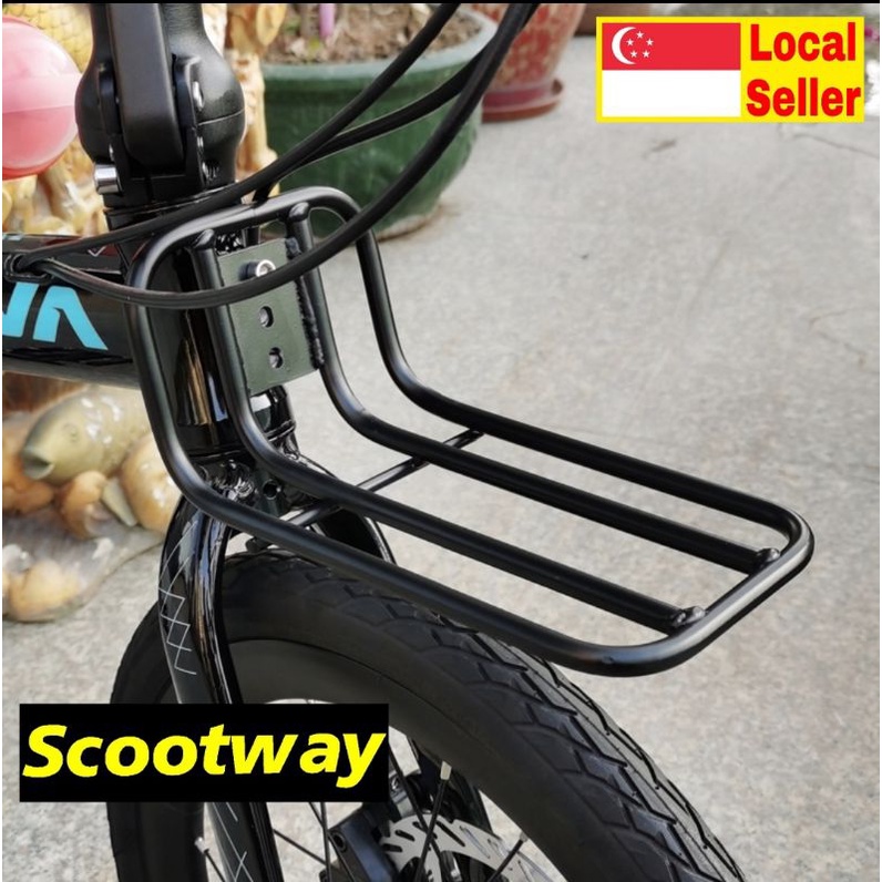 Foldable Bike Front Rack | Shopee Singapore