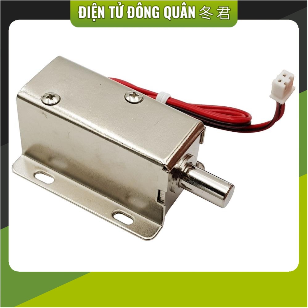 Electromagnetic Latch Lock LY-01 12VDC works like a door lock using ...