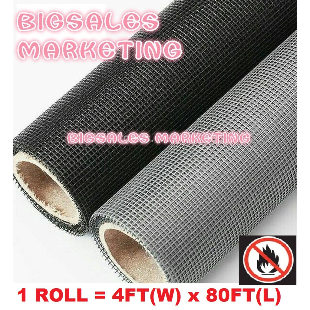1 Roll Fiberglass Netting Insect Screen Mosquito Fiber Net Mosquito ...