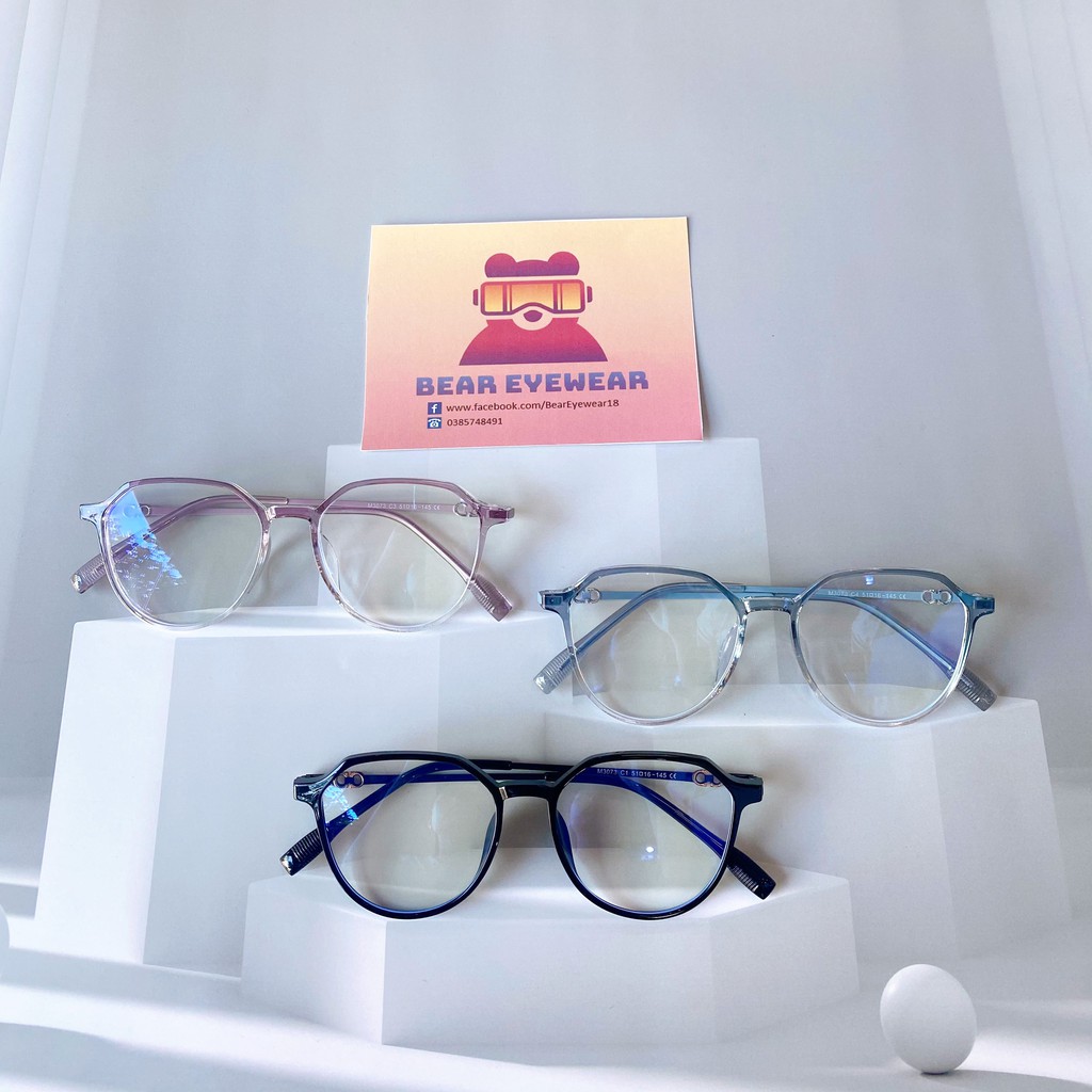 Korean Hexagonal Plastic Frames In Various Colors | Shopee Singapore